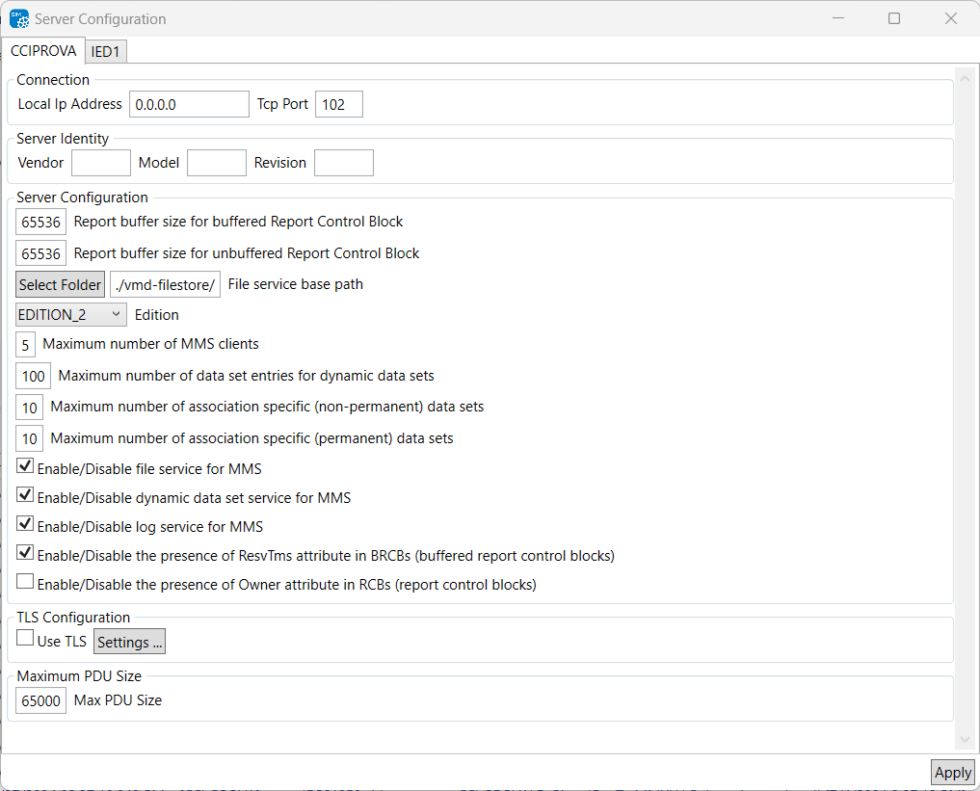 IEC 61850 Server Simulator | MZ Automation GmbH