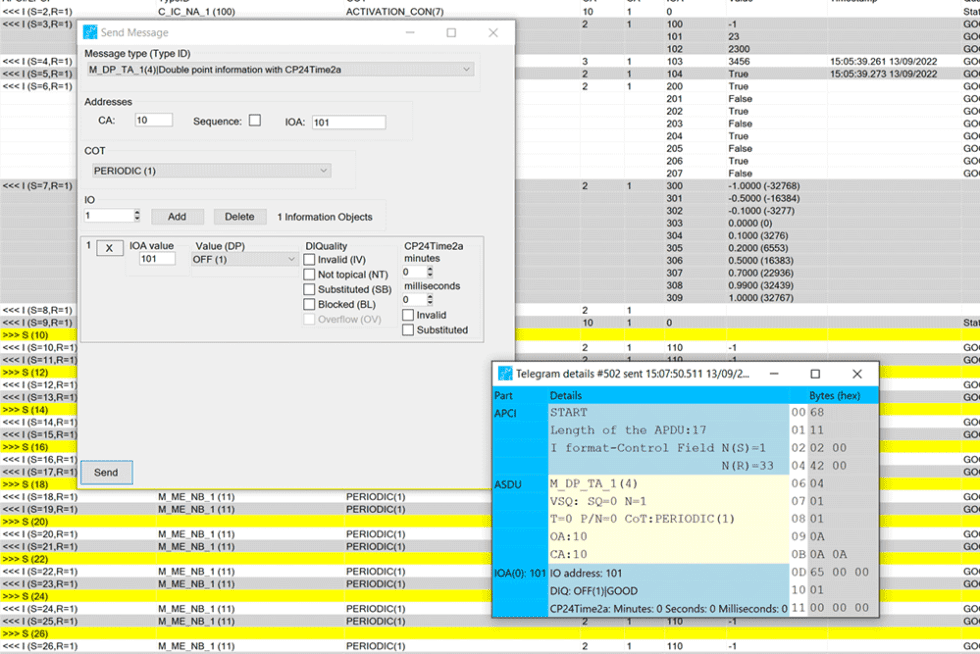 60870-5-101/104 IEC Test Tool | MZ Automation GmbH